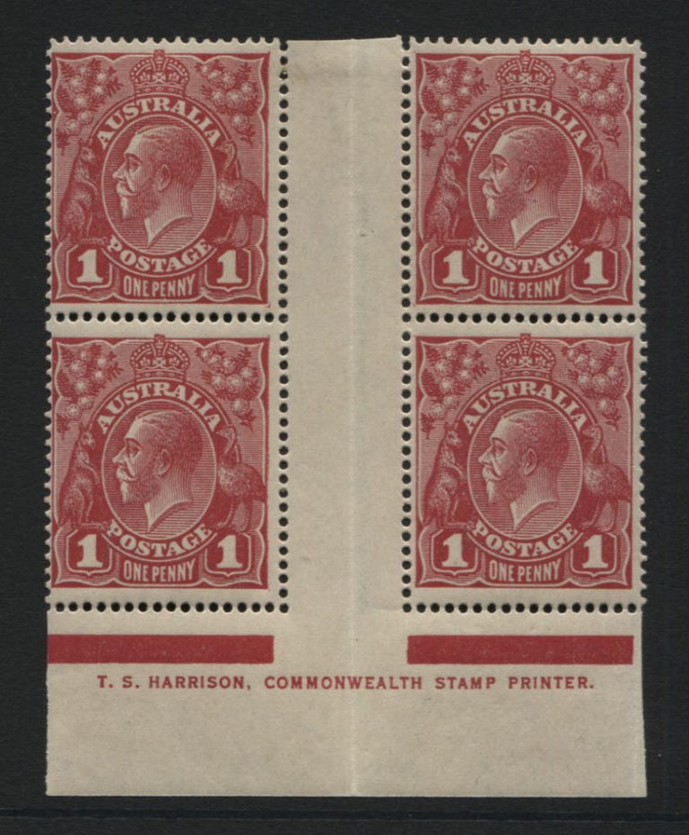 KGV: One Penny Red Specialised Archives - Richard Juzwin Stamps