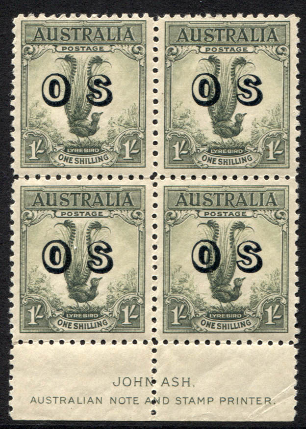 KGV: Commemorative Overprinted OS Archives - Richard Juzwin Stamps