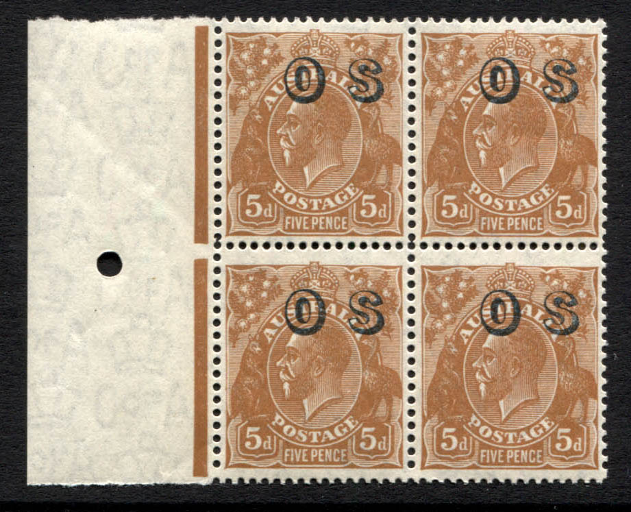 SG O127: KGV - Richard Juzwin Stamps