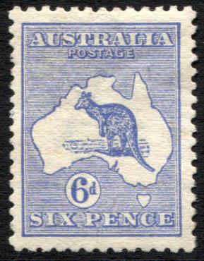 SG 9: 1st Watermark - Richard Juzwin Stamps