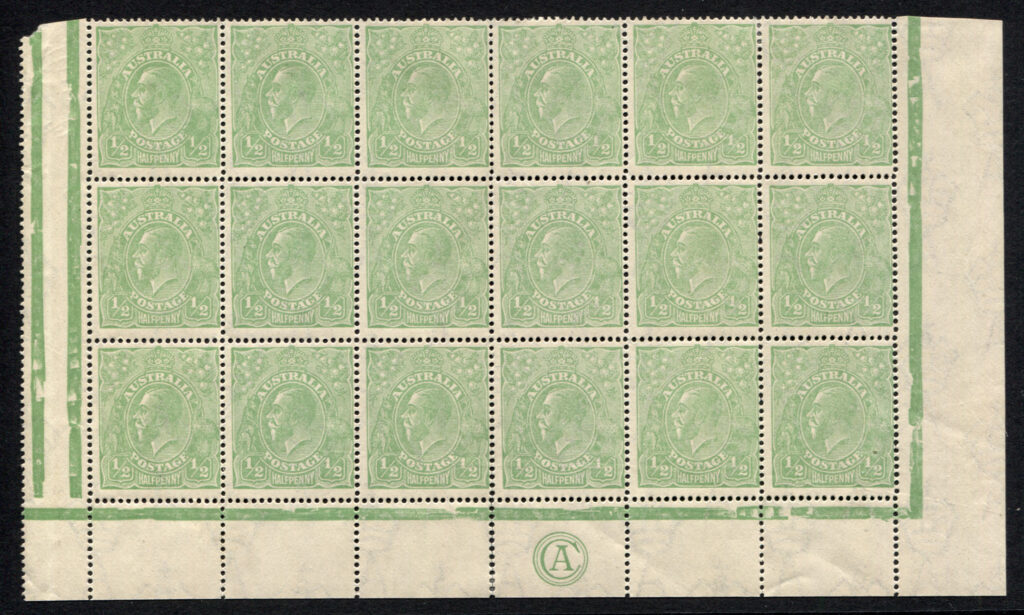 SG 48/ACSC 65(5)zd: KGV - Richard Juzwin Stamps