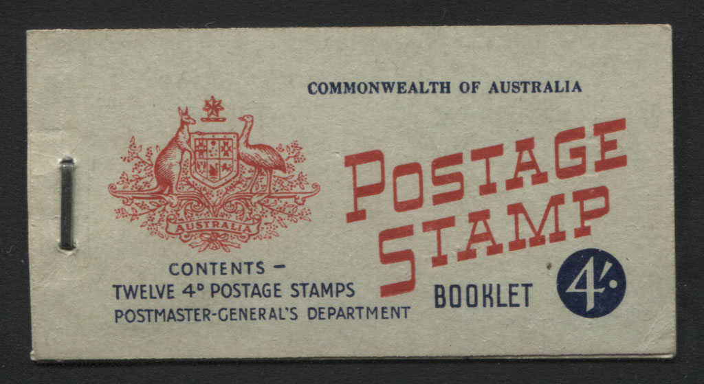 BOOKLET SG SB33(staple)/ACSC B60Bw: - Richard Juzwin Stamps